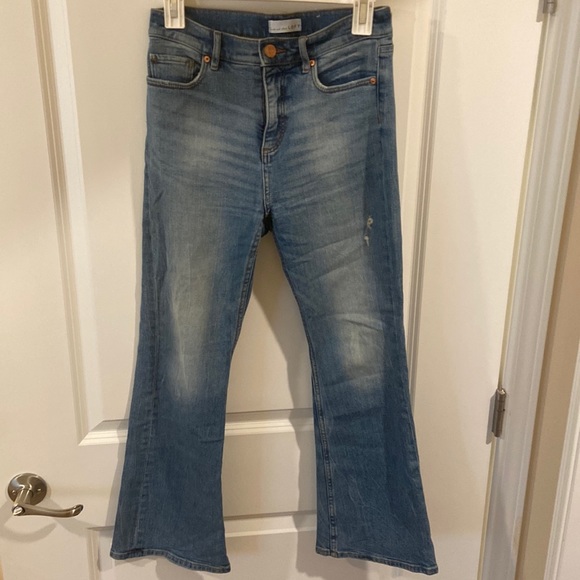 LOFT | Jeans | Loft High Waisted Flare Crop Jeans | Poshmark